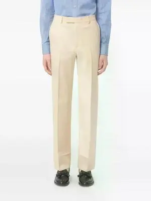 Valentino Garavani Wool Gabardine Trousers