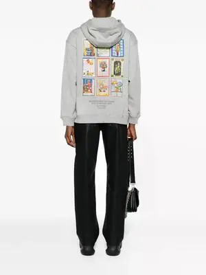 Marine Serre Drawstring Sweatshirts Hoodies For Women