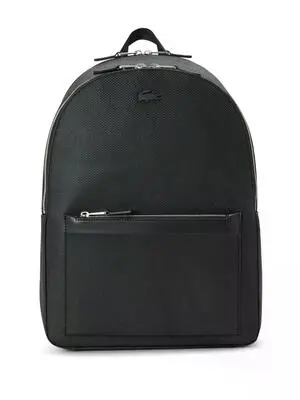 Lacoste Chantaco Leather Backpack - Black