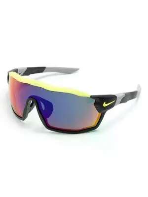 Nike Rush Shield Frame Sports Sunglasses - Black