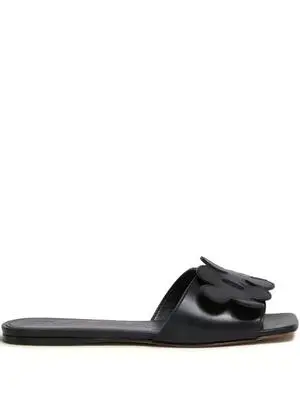 Marni Floral-appliqué Slide Sandals