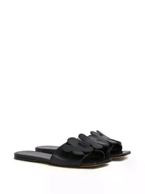 Marni Floral-appliqué Slide Sandals