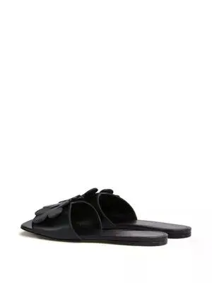 Marni Floral-appliqué Slide Sandals