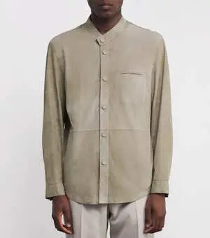 Giorgio Armani Suede Overshirt
