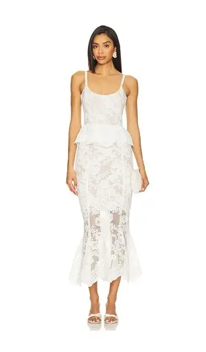 V. CHAPMAN Vinetta Lace Set - White