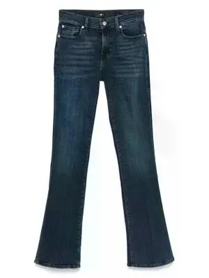 7 For All Mankind Faded Jeans For Women
