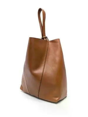 Chloé Large Spin Tote Bag - Brown