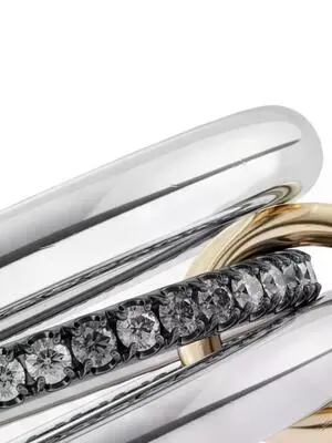 SPINELLI KILCOLLIN Libra Gris Diamond Ring - Silver