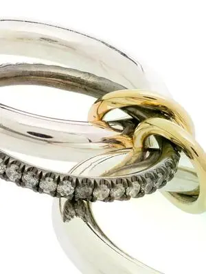 SPINELLI KILCOLLIN Libra Gris Diamond Ring - Silver