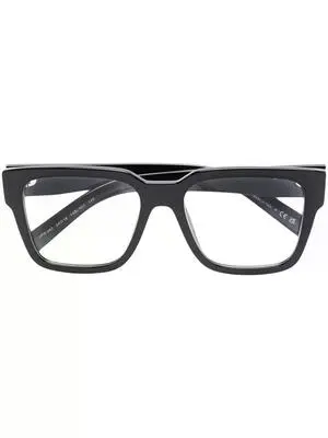 Prada Square Frame Glasses - Black