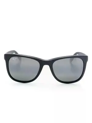 Maui Jim Square Frame Sunglasses - Black