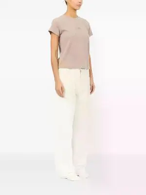 MAISON MARGIELA Numbers Print T-shirt - Neutrals
