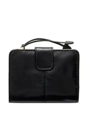 Prada Small Leather Wallet - Black