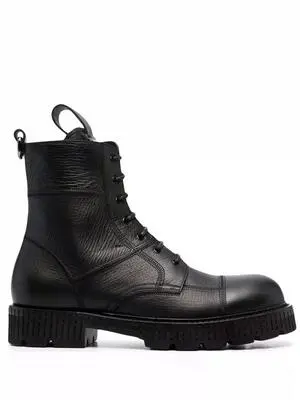Dolce & Gabbana Logo Plaque Ankle Boots