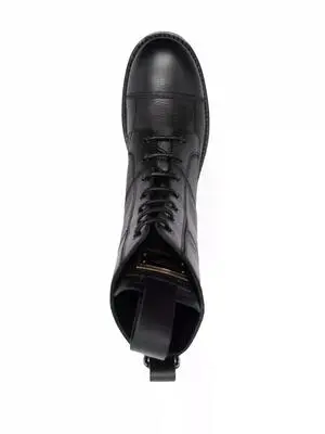 Dolce & Gabbana Logo Plaque Ankle Boots