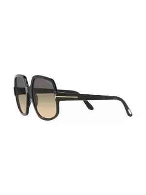 TOM FORD Square Frame Sunglasses - Black