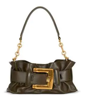 Balmain Mini Anthem Shoulder Bag - Green