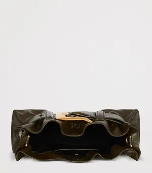 Balmain Mini Leather Anthem Shoulder Bag