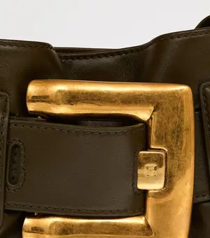 Balmain Mini Leather Anthem Shoulder Bag