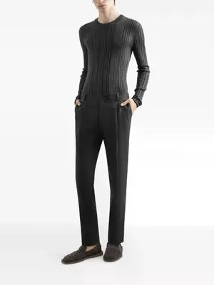 Dolce & Gabbana Linen Tapered Trousers