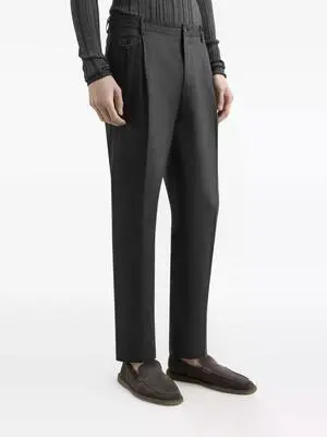 Dolce & Gabbana Linen Tapered Trousers