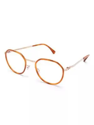 Mykita Round Frame Eyeglasses - Brown