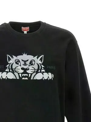 Kenzo Happy Tiger Embroidered Sweatshirt