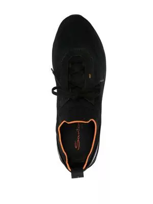 Santoni Stretch Knit Sneakers