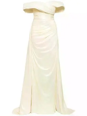Saiid Kobeisy Pleated Evening Dresses