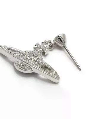 VIVIENNE WESTWOOD Crystal Orb Earrings