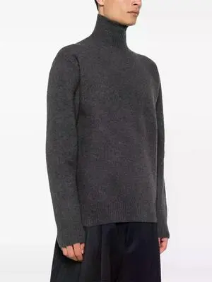 JIL SANDER High Neck Knitted Sweater