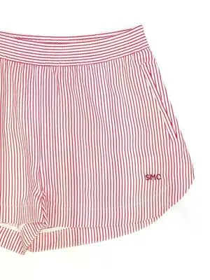 Stella McCartney Striped Silk Shorts