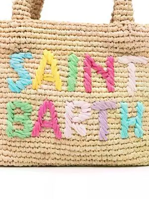 MC2 SAINT BARTH Raffia Tote Bag