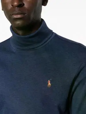 Polo Ralph Lauren Logo-embroidered Roll-neck Jumper