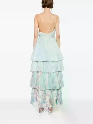 SAIID KOBEISY Floral-printed Dress