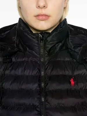 Polo Ralph Lauren Quilted Gilet With Embroidered Pony - Blue