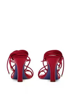 Burberry Ivy Shield 105mm Strappy Sandals