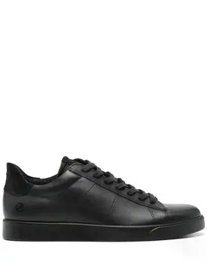 Ecco Lite M Leather Sneakers - Black