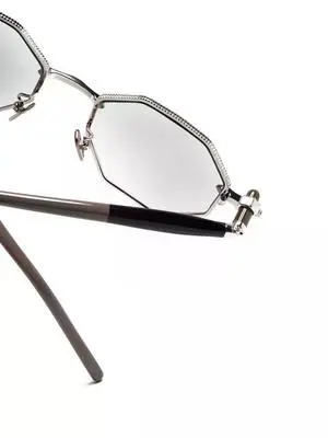 KUBORAUM Maske P74 Sunglasses - Silver