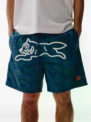 ICECREAM Graphic-print Swim Shorts