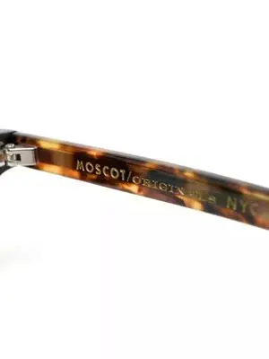 MOSCOT Round-frame Sunglasses - Brown