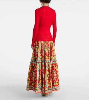 Dolce & Gabbana Ribbed Knit Button-front Cardigan