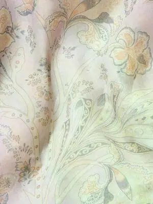 Etro Floral-print Short-sleeved Shirt