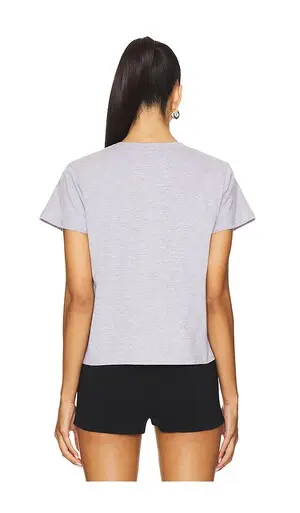 LESET The Margo Tee - Light Grey