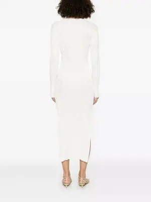 Loulou De Saison Eldara Midi Dress - Neutrals