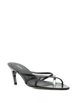 Coperni 80mm Leather Heeled Sandals