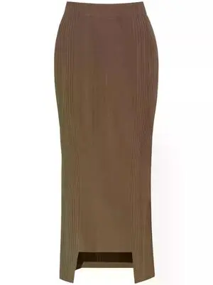 BY MALENE BIRGER Ribbed Knit Midi Skirt