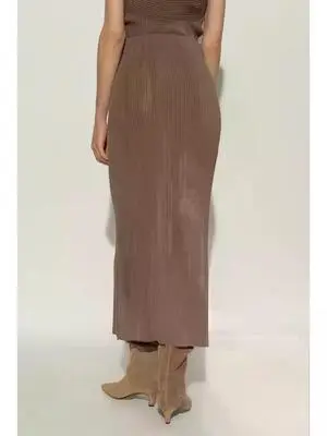 BY MALENE BIRGER Ribbed Knit Midi Skirt
