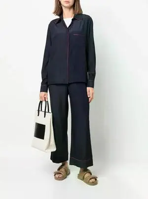 P.a.r.o.s.h Seam-detail Button-up Shirt