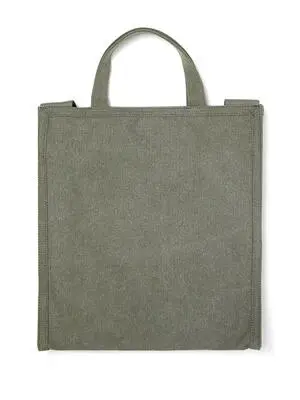 A.p.c. Logo Print Tote Bag - Green
